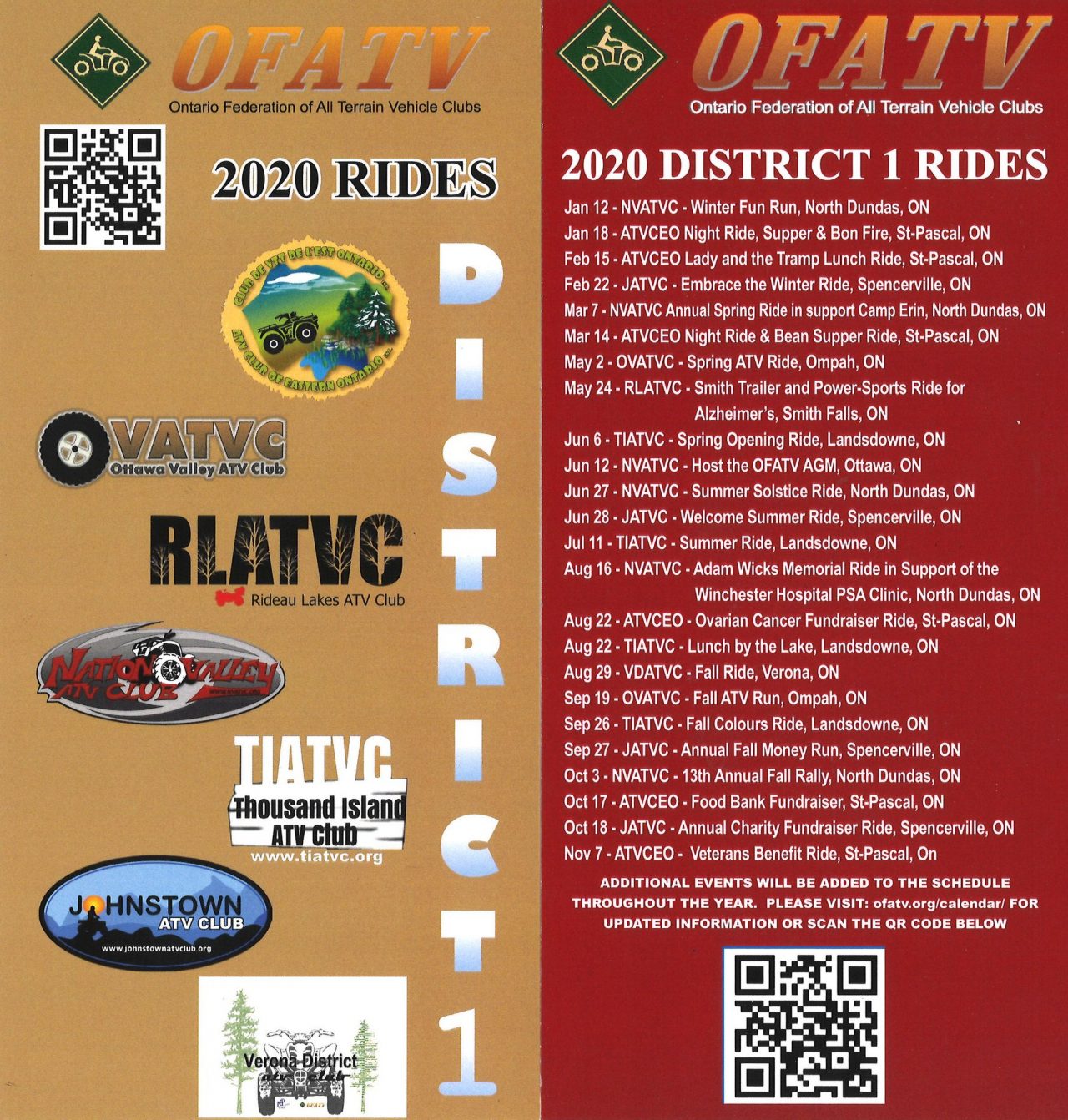 Group Rides | Johnstown ATV Club